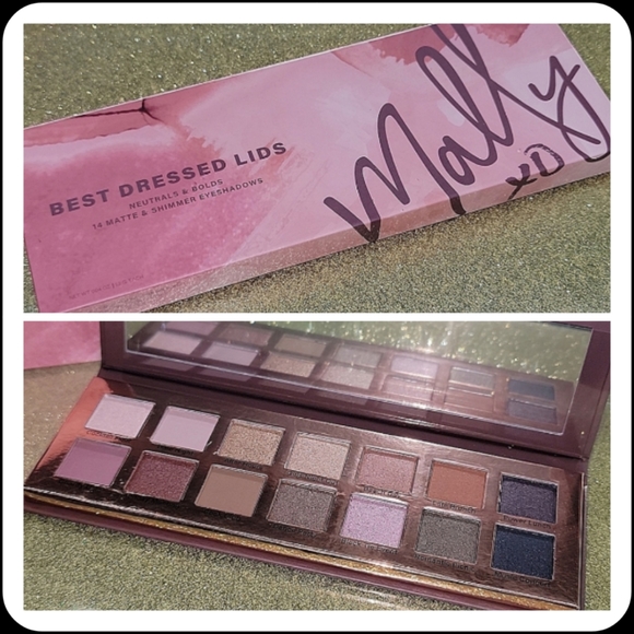 Mally Beauty | Makeup | Mally Best Dressed Lids Palette | Poshmark